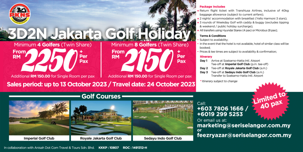 Promotion – Kelab Golf Seri Selangor